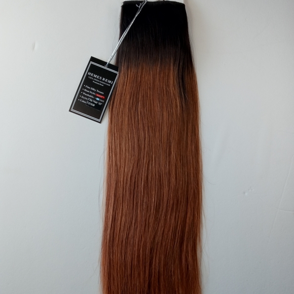 Hair | 16 Two Tone T23 Clipon Human Hair Extensions Easy To Style ...